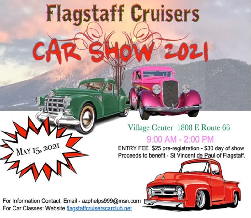 Flagstaff Cruisers Car Show 2021 – Route 66 Car Club of Flagstaff